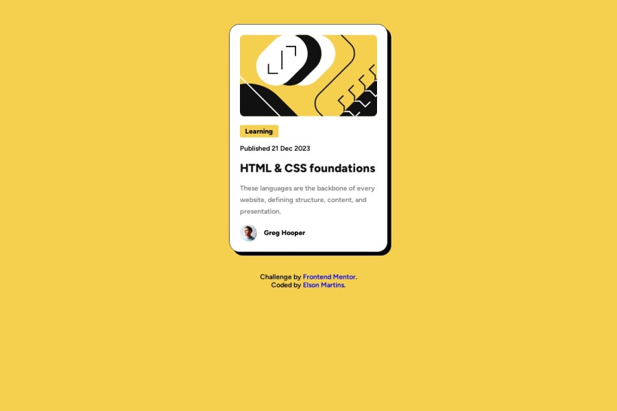 Frontend Mentor Projeto Foi Realizado Com Grid Coding Challenge Solution 2731