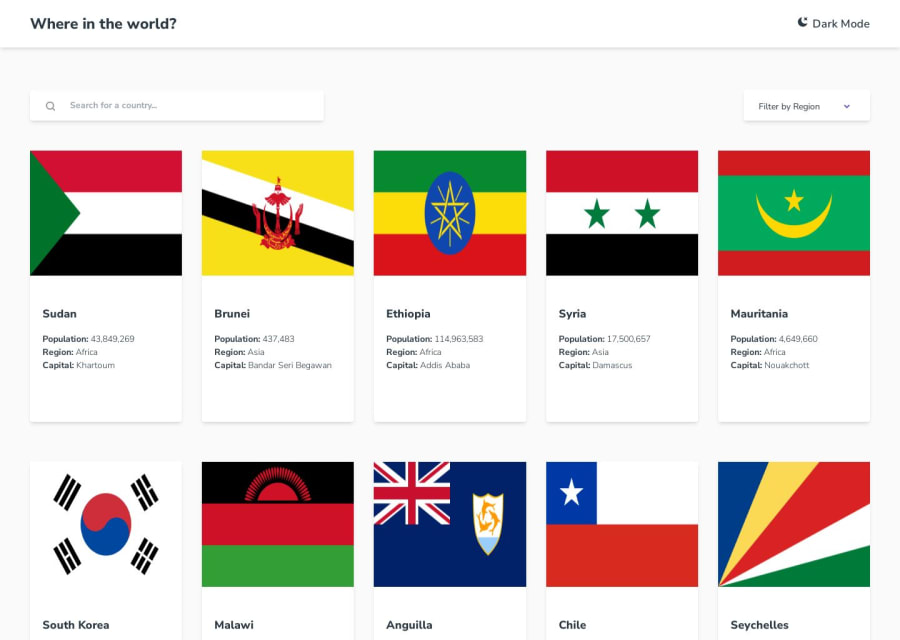 Frontend Mentor Built With React And Tailwind Css Coding Challenge Solution
