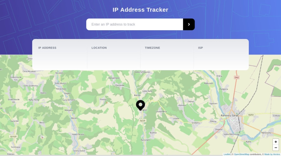 Frontend Mentor Ip Address Tracker Using Nextjs Leaflet And Ipify