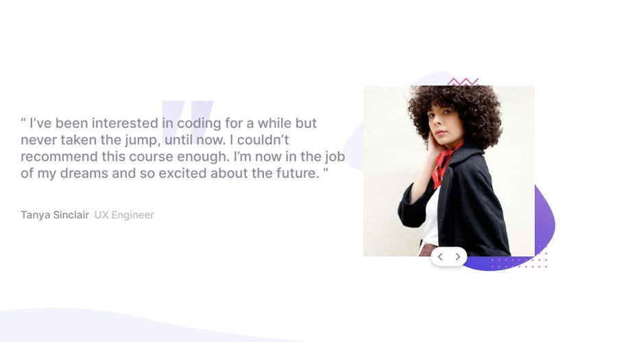 Frontend Mentor Coding Bootcamp Testimonials Slider Using Html And