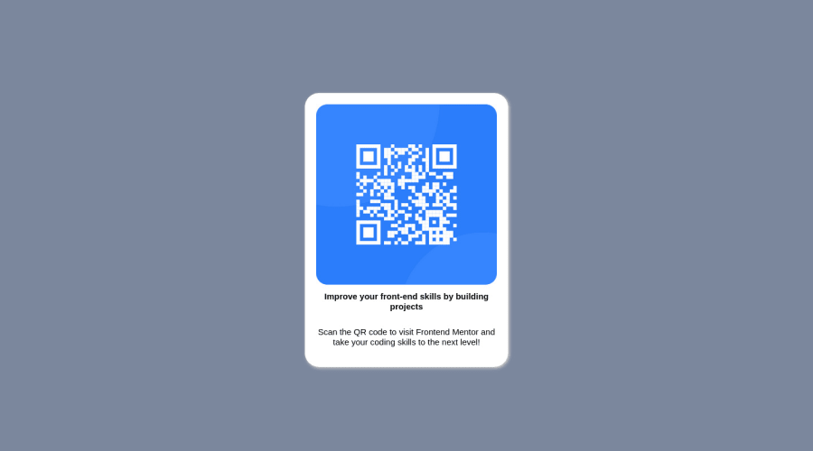 Frontend Mentor Qr Code Project Coding Challenge Solution