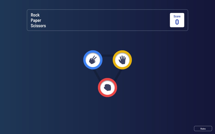 Frontend Mentor Rock Paper Scissors With React Tailwind Framer