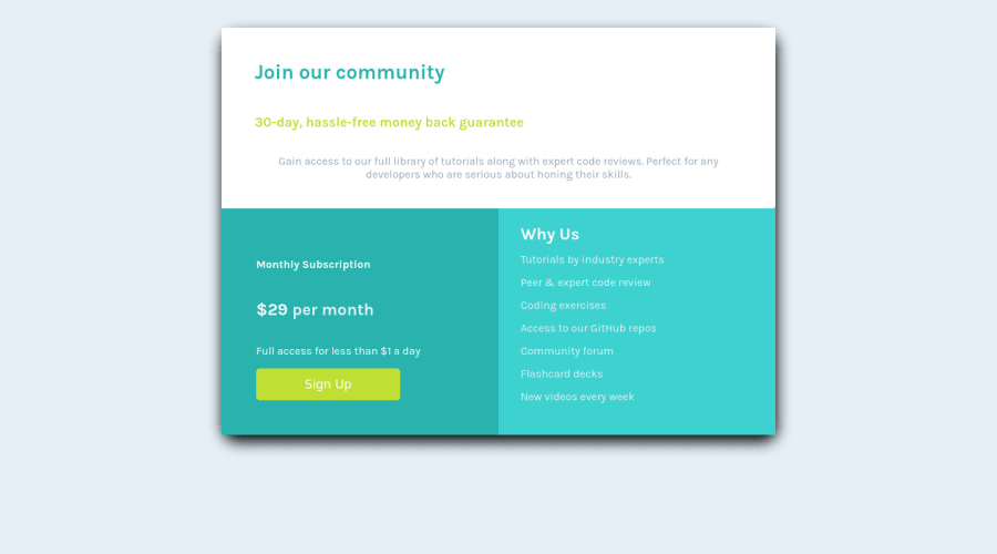 Frontend Mentor Layout Grid Coding Challenge Solution