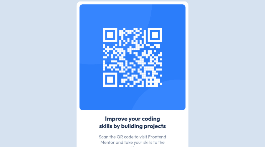 Frontend Mentor Qr Code Challege Using Html And Css Coding Challenge Solution