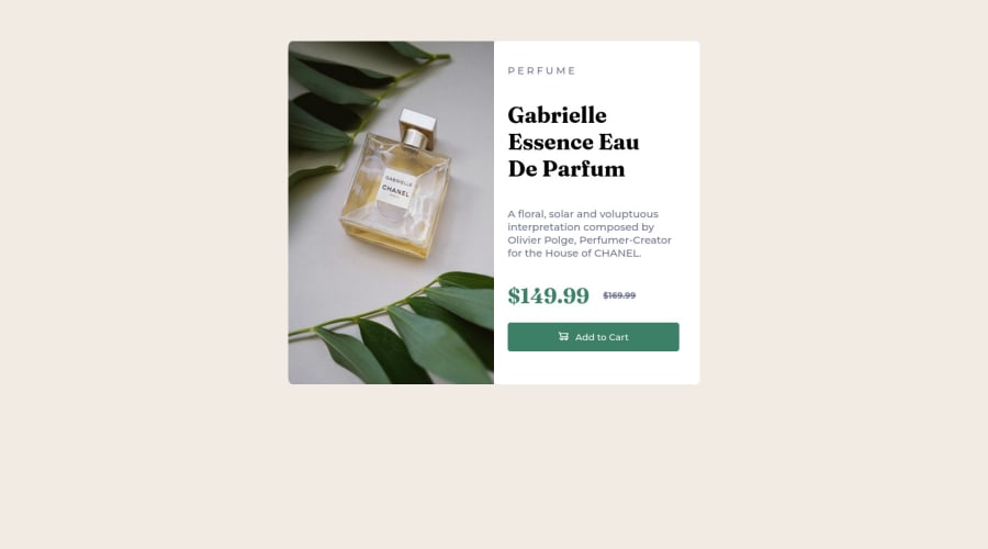 Frontend Mentor Product Preview Card Using Css Coding Challenge Solution