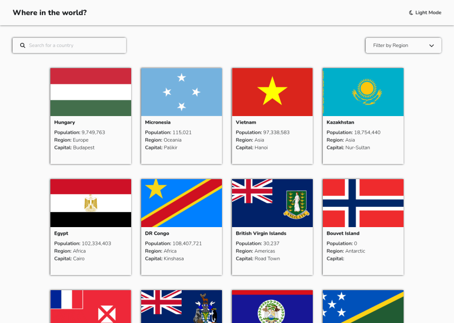 Frontend Mentor React Tailwind Axios Library Coding Challenge Solution
