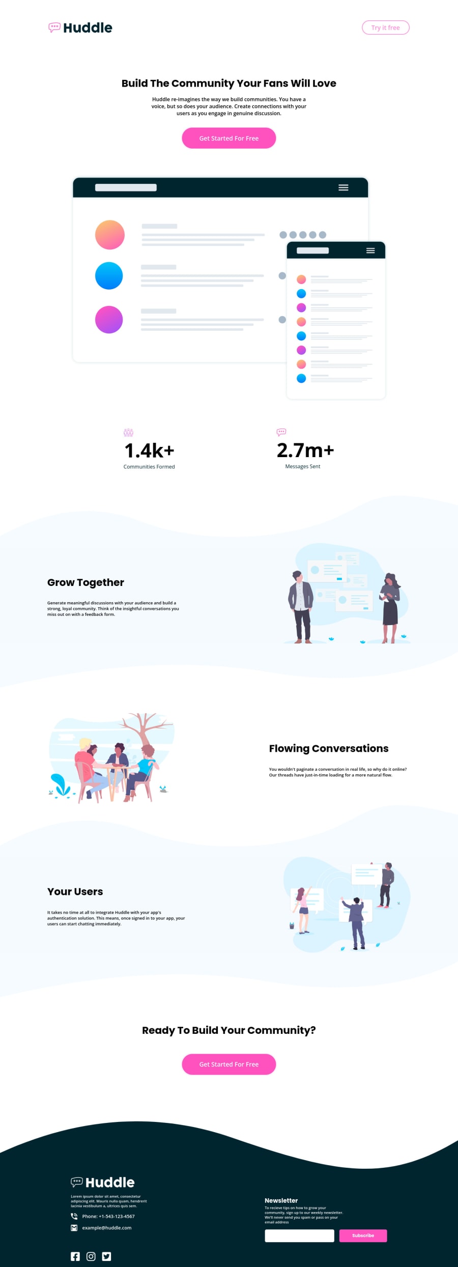 Frontend Mentor Page Responsive With Html E Css To Desktop Tablet