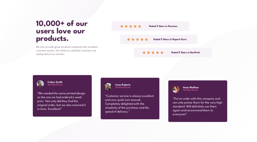 Frontend Mentor Responsivo Com Flexbox Coding Challenge Solution