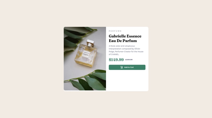 Frontend Mentor Product Card Hmtl Css E Grid Coding Challenge Solution