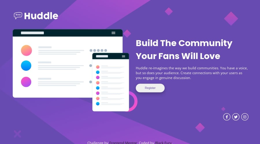 Frontend Mentor Build A Landing Page Using Pure Html And Css Flexbox Css Grid Coding