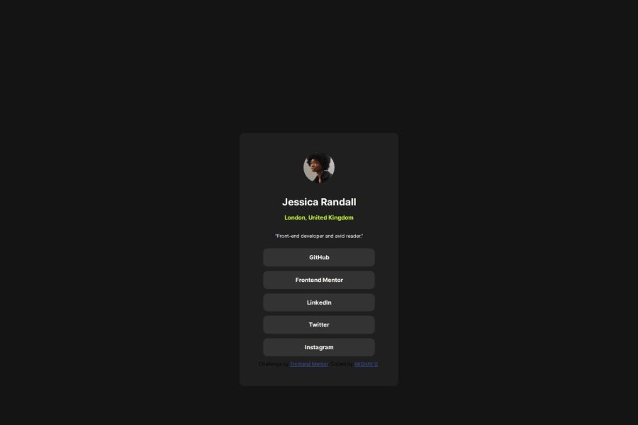 Frontend Mentor Vs Code Using Html And Css Coding Challenge Solution