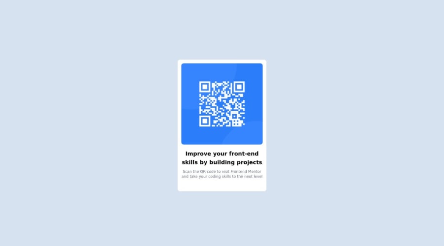 Frontend Mentor Responsive Qr Code Design Using Tailwind Css Coding Challenge Solution