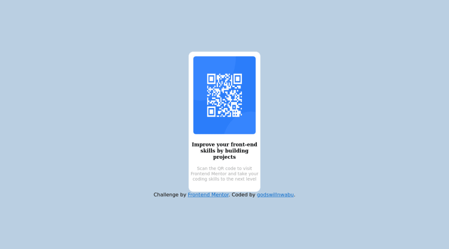 Frontend Mentor Qr Code Scanner Coding Challenge Solution