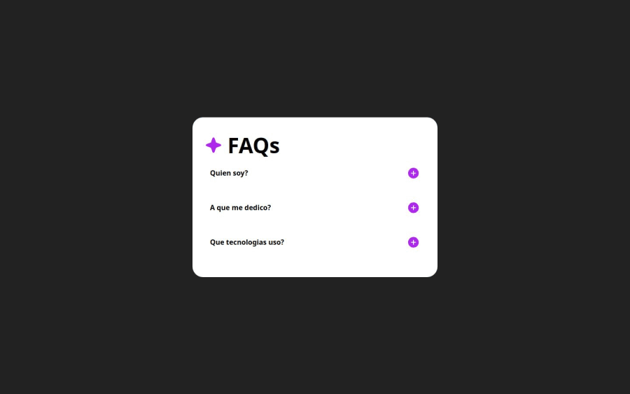 Frontend Mentor Faq Accordion Menu Acordeon Coding Challenge Solution