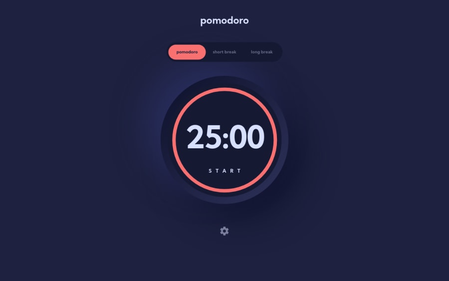 Frontend Mentor Pomodoro App With React Styled Components Andand Framer