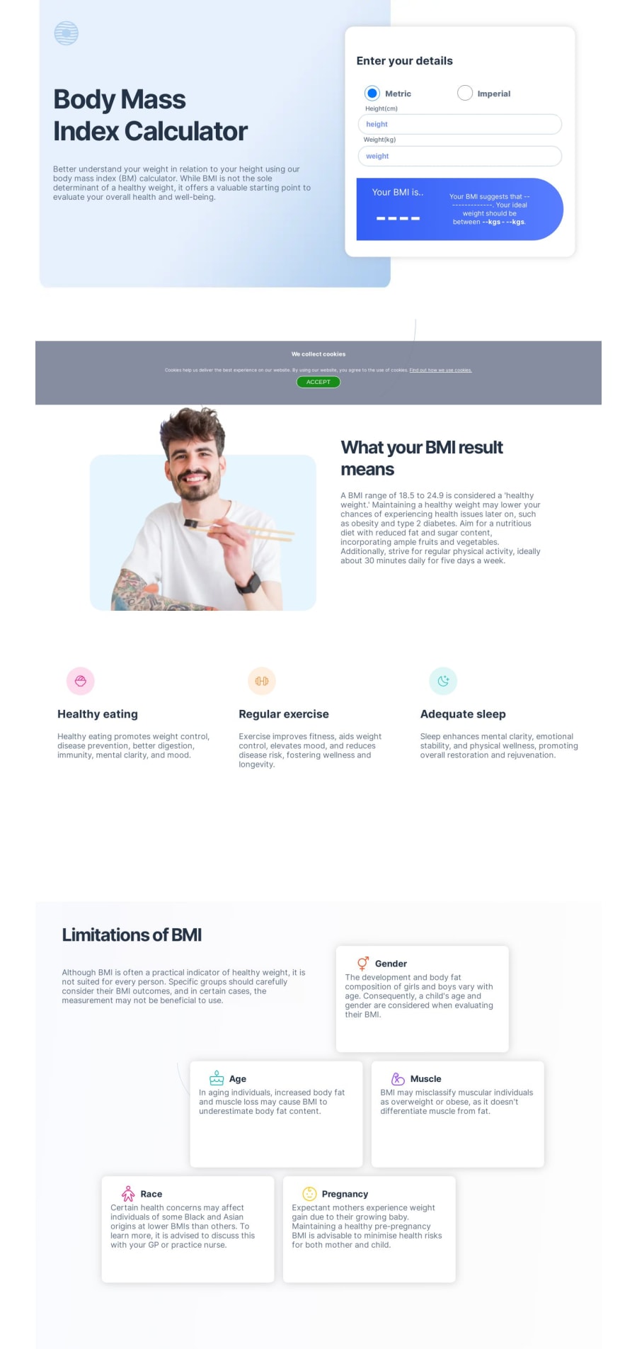 Frontend Mentor Responsive Bmi Calculator Coding Challenge Solution