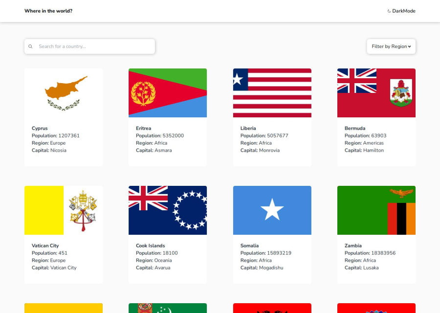Frontend Mentor Spa With Gsap Animations React Query And Tailwind Css Coding Challenge Solution