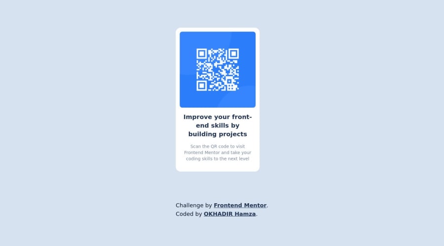 Frontend Mentor Responsive Qr Code Webapp Using React And Tailwindcss For Styling Coding