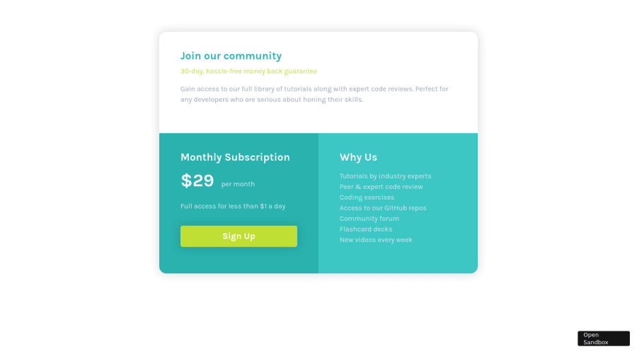 Frontend Mentor Html Css Js React Coding Challenge Solution