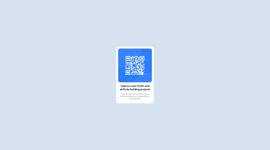 Frontend Mentor Qr Code Component 1st Attempt Coding Challenge Solution