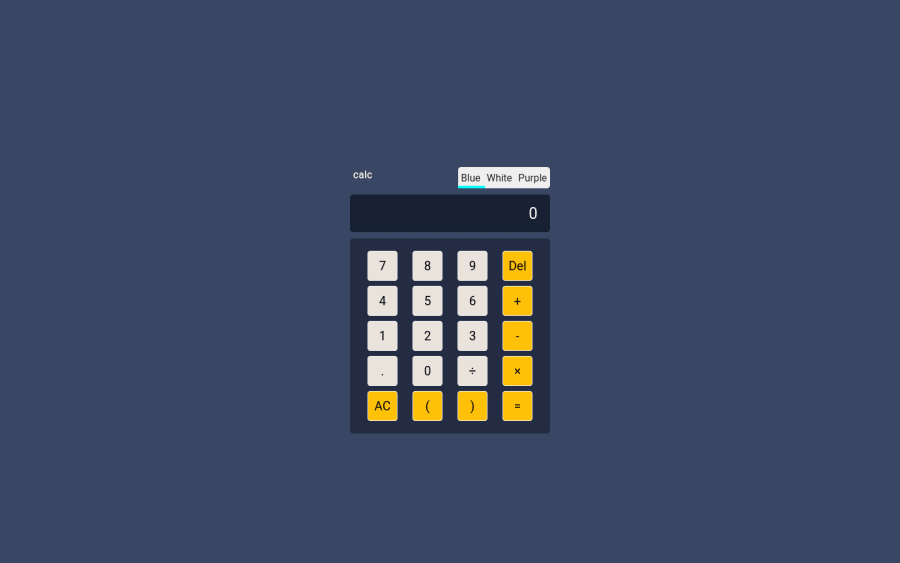 Frontend Mentor Flexible Responsive Calculator Website Using Html Css And Javascript Coding