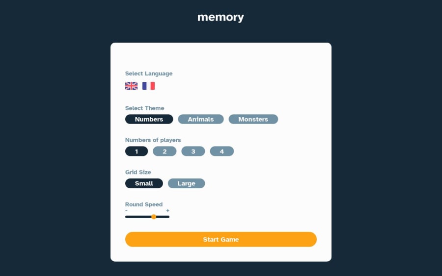 Frontend Mentor Memory Game Using Vue Js Coding Challenge Solution