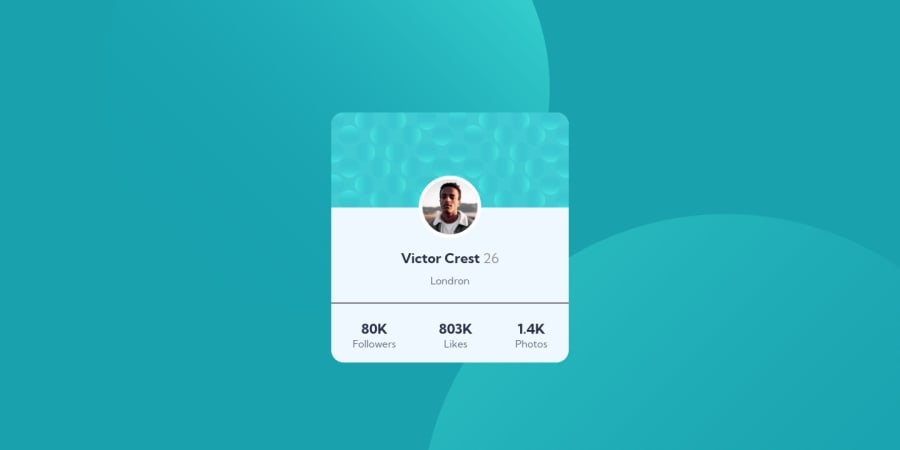Frontend Mentor Projeto Cartao De Perfil Coding Challenge Solution