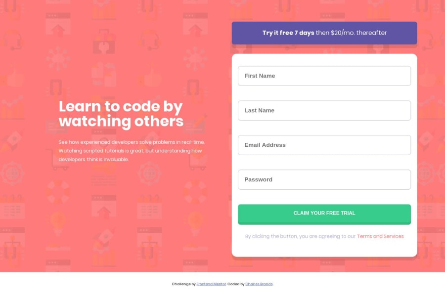 Frontend Mentor Vanilla Javascript Css Grid Bem Coding Challenge Solution