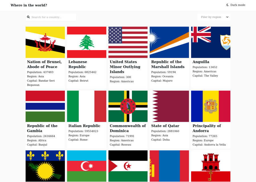 Frontend Mentor Rest Countries Api With Vuejs Coding Challenge Solution