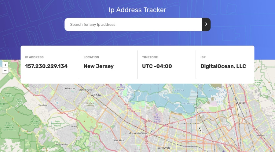 Frontend Mentor Interactive Ip Address Tracker Vanilla Css React React Leaflet Coding