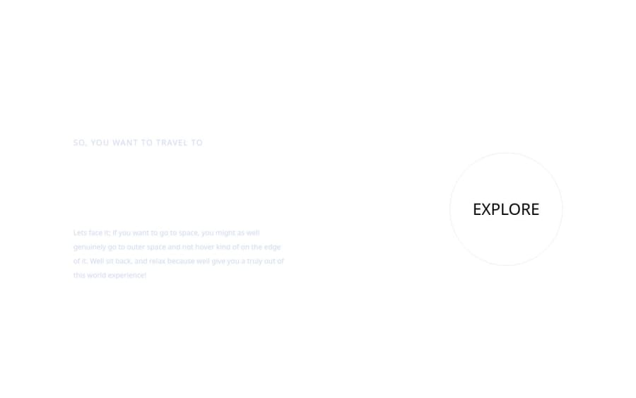 Frontend Mentor Space Tourism Website Using React And Tailwind Coding