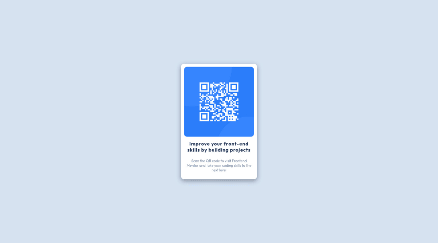 Frontend Mentor Mobile Responsive Qr Code Challenge 1 Coding Challenge Solution