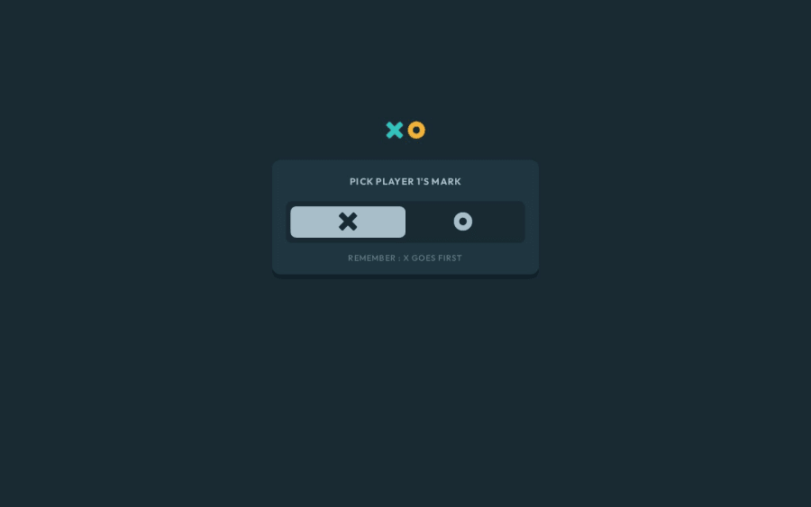 Frontend Mentor Tic Tac Toe Game With React Redux And Framer Motion Coding Challenge Solution