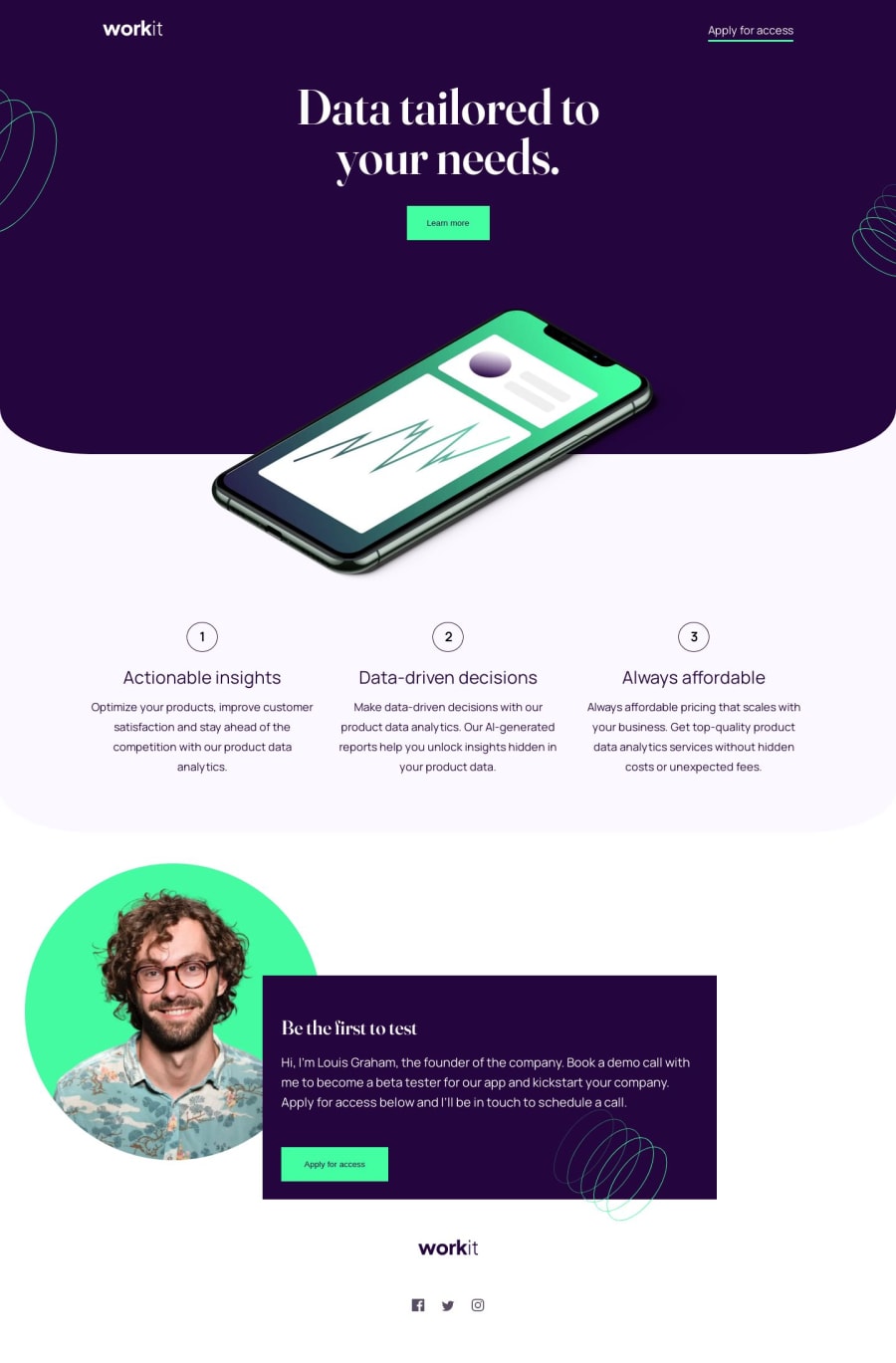 Frontend Mentor Responsive Landing Page Using Flexbox Coding Challenge Solution