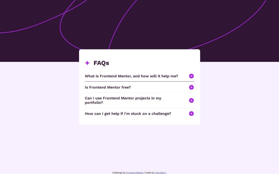 Frontend Mentor Responsive Faq Accordion Using Vue Js Coding