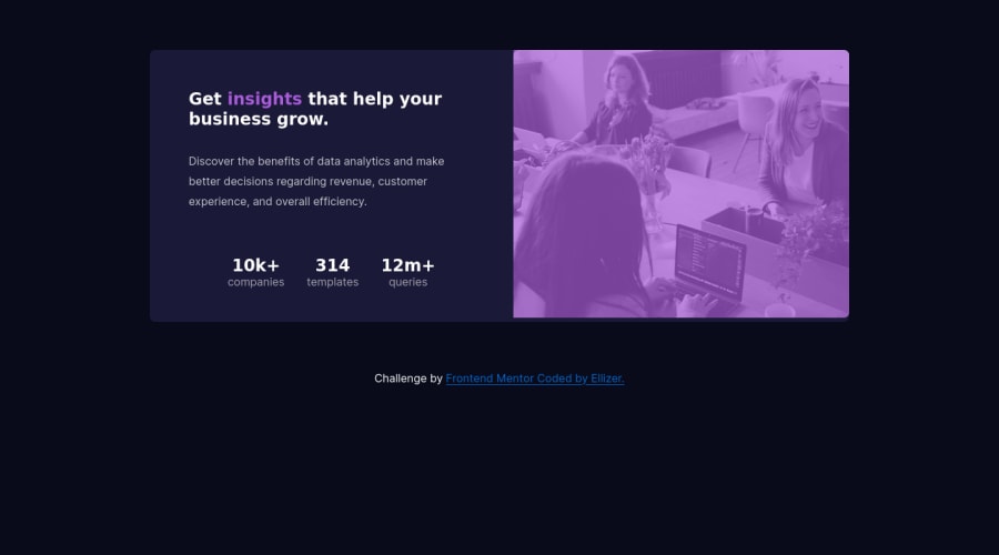 Frontend Mentor 2nd Challenge I Use Html And Css Coding Challenge Solution