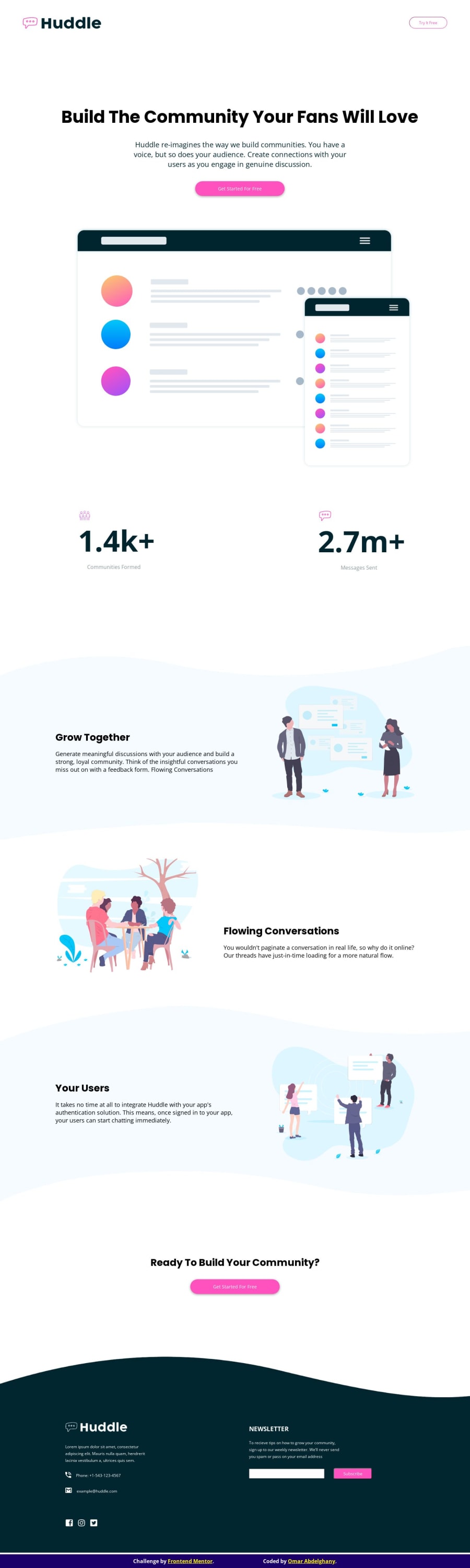 Frontend Mentor Tall Page By Css Flex And Grid Coding Challenge Solution