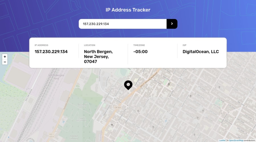 Frontend Mentor Ip Address Tracker Using Angular And Css Coding Challenge Solution