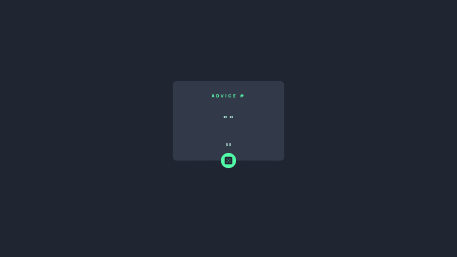 Frontend Mentor Advice Generator App Using Next Js Coding Challenge