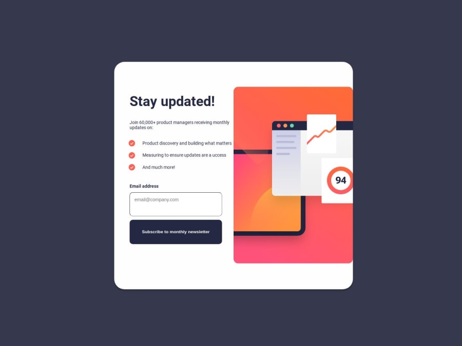 Frontend Mentor Responsive Submission Form Html Css Javascript Coding Challenge Solution