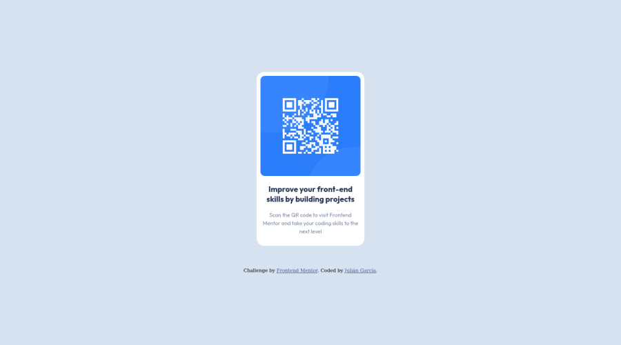 Frontend Mentor | QR design with HTML & CSS coding challenge solution
