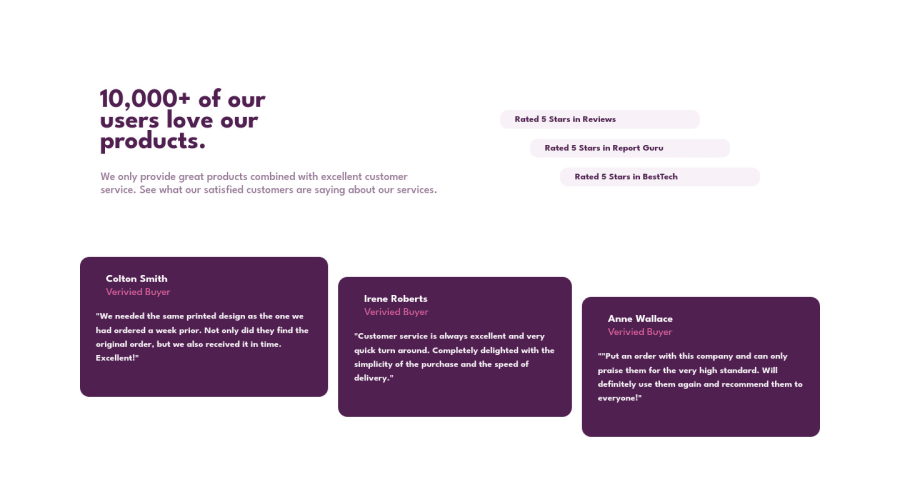 Frontend Mentor Social Proof Section Master Using Html And Css Coding Challenge Solution