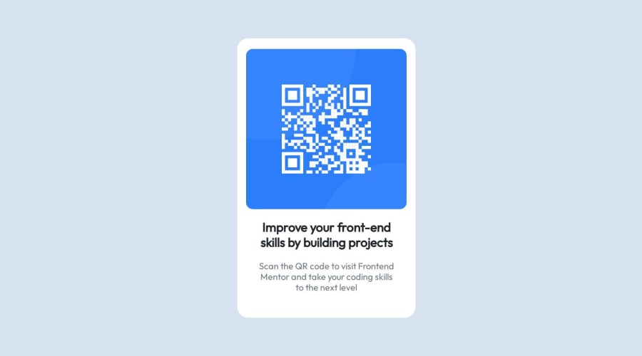 Frontend Mentor Qr Code Component With Bootstrap 5 Coding Challenge