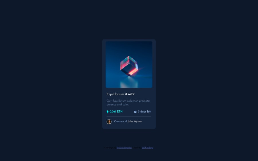 Frontend Mentor Preview Card Component Using Flexbox Coding Challenge Solution