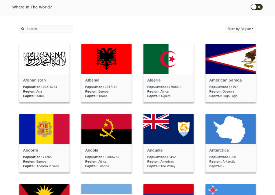 Frontend Mentor Countries Api With Using Vue3 Coding Challenge Solution