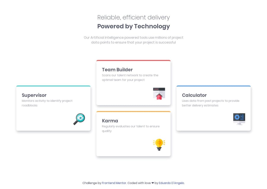 Frontend Mentor Responsive Mobile First Using Html And Css Flexbox Coding Challenge Solution