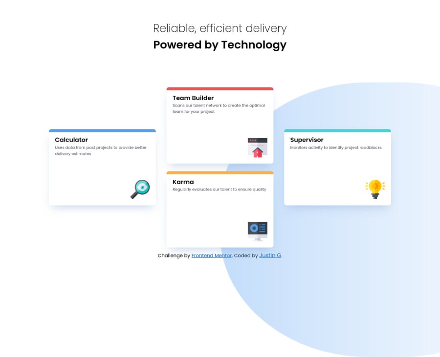 Frontend Mentor Css Html Coding Challenge Solution
