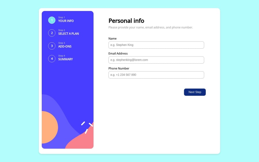 Frontend Mentor Html Css Js Coding Challenge Solution