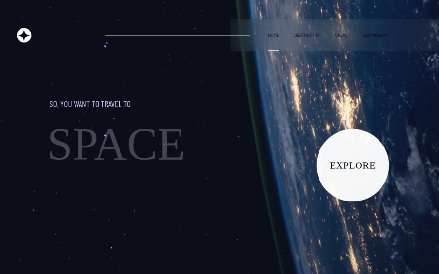 Frontend Mentor Space Tourism Built Using Nextjs Tailwind Css And