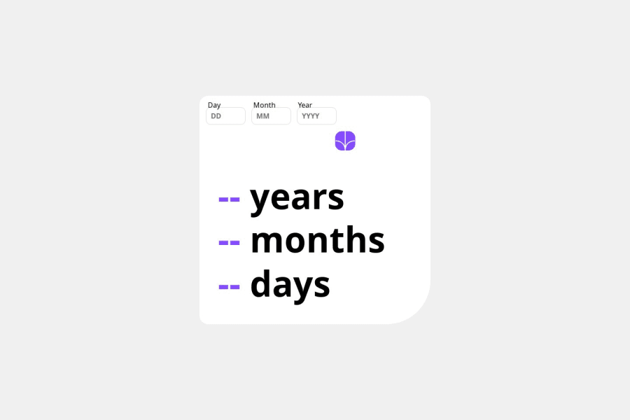 Frontend Mentor Age Calculator App Using Javascript Css And Html